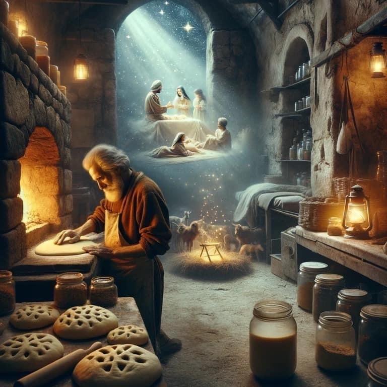 “In Bethlehem’s depths, where old tales echo, - Baking Great Bread at ...